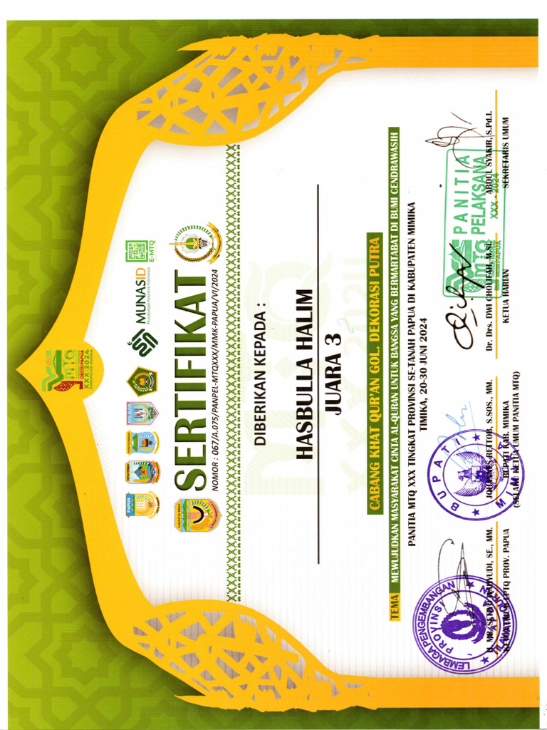 Hasbulla Halim_Juara 3 | PDF