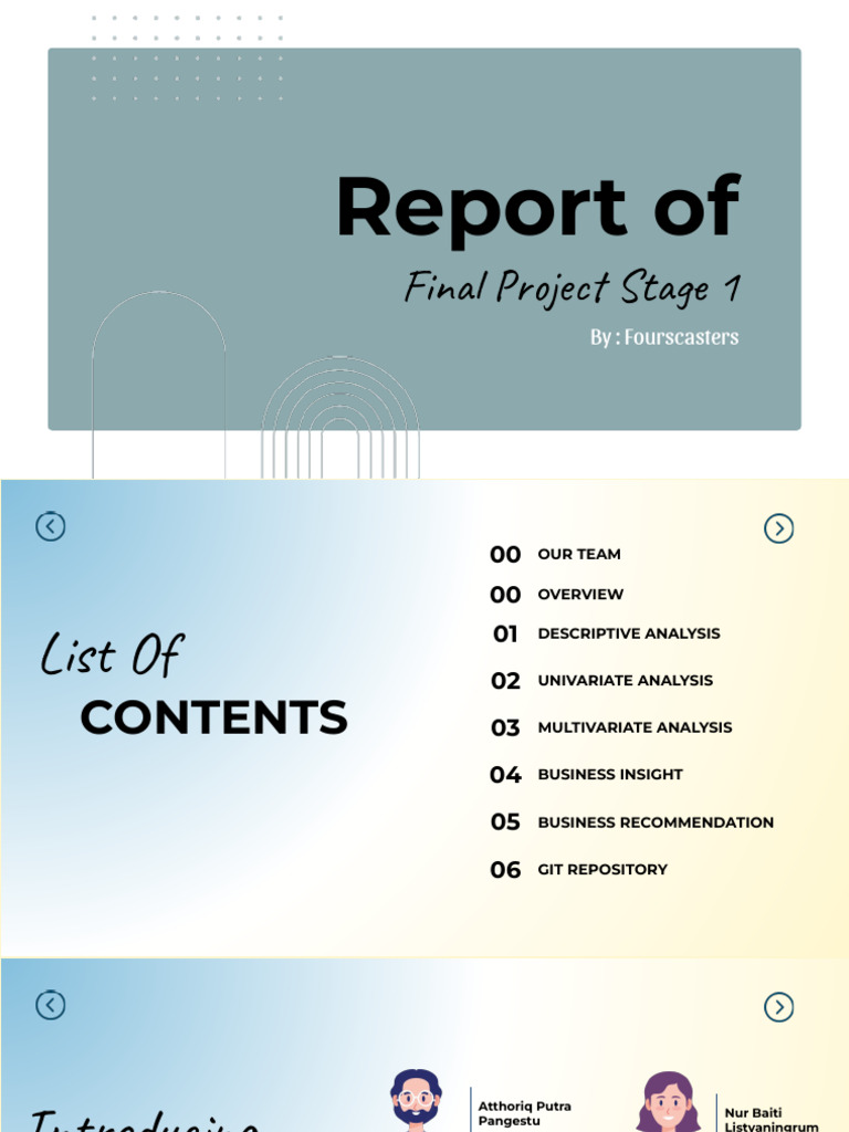 Stage 1 Final Project Report - Fourcasters | PDF