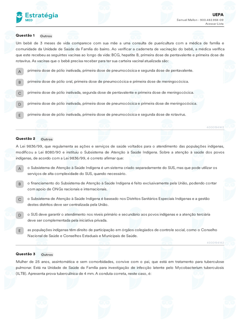 UEPA | PDF