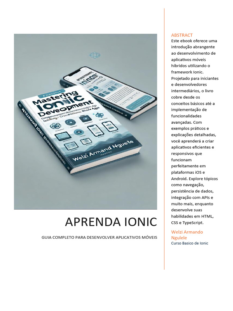 Ionic Ebook by Welzi | PDF | Software Development | Software