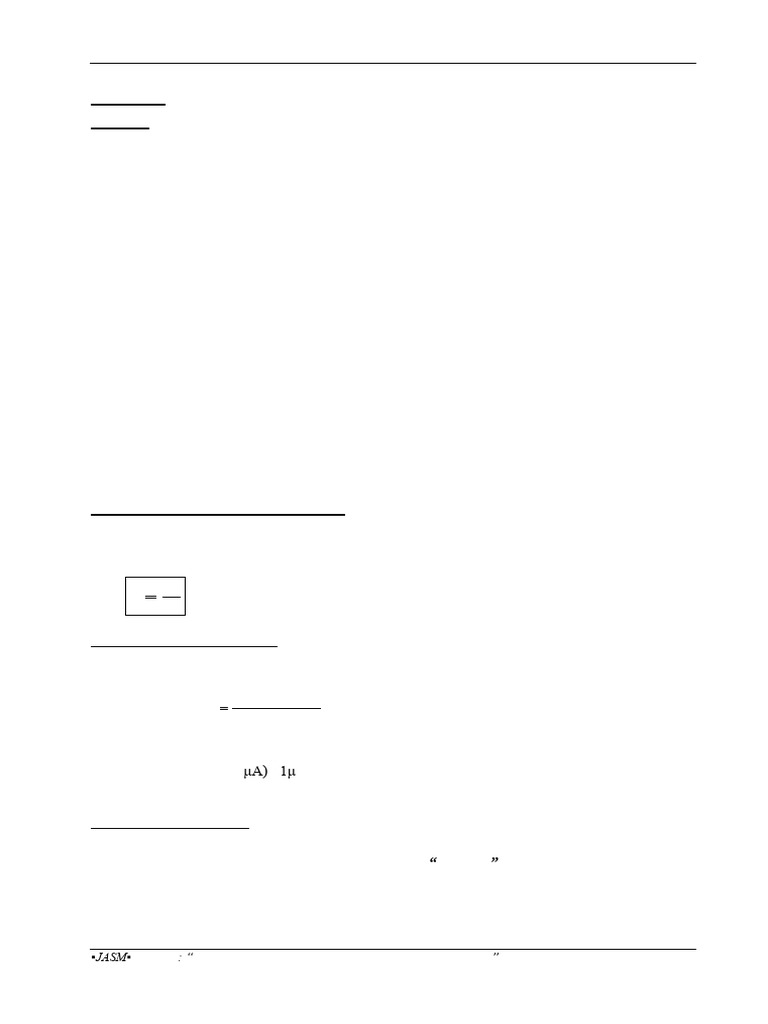 T02 Magnitudes electricas | PDF