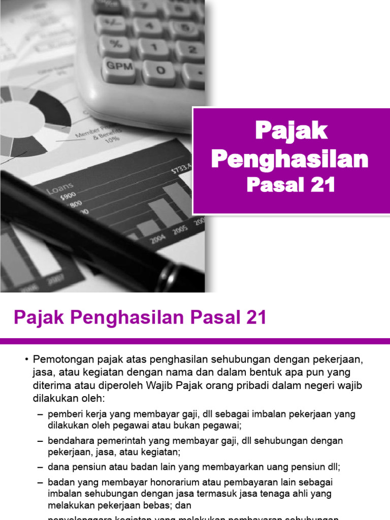 PPH Pasal 21 | PDF
