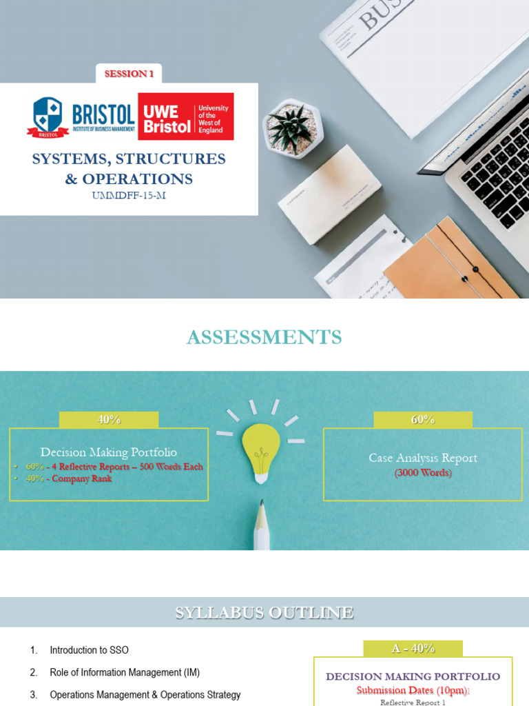 (BIBM) SSO - Module Introduction | PDF