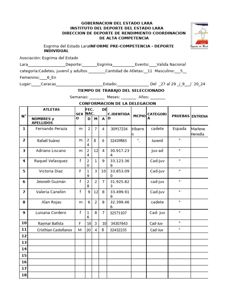 pre- comp 1 2024 | PDF