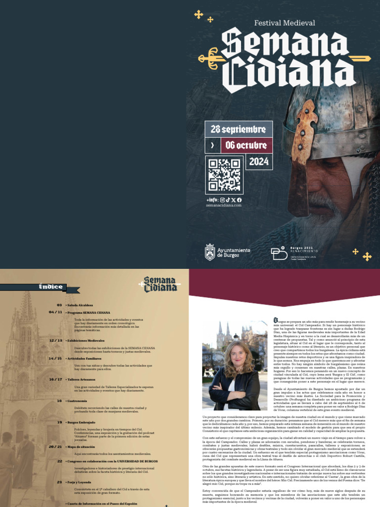 Programa Semana Ciciana 2024 | PDF