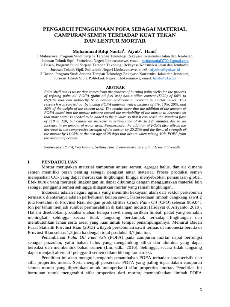 Jurnal Artikel TGA | PDF