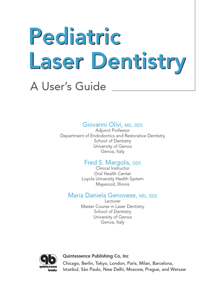 Pediatric Laser Dent | PDF