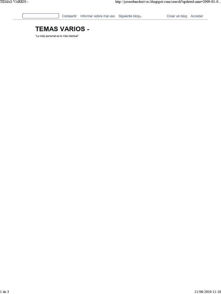 Temas Varios | PDF