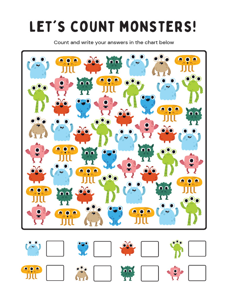 Monsters 1st Grade | PDF
