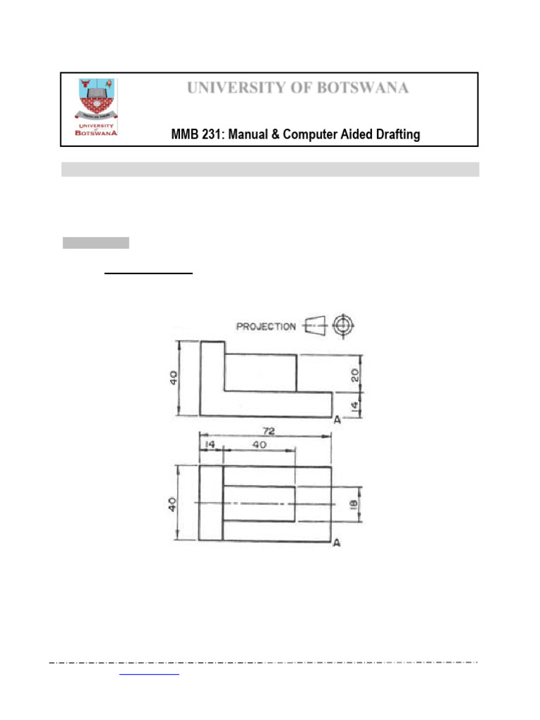 2024 Tutorial 5 - Isometric Projection | PDF