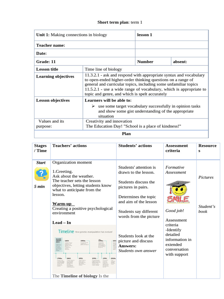Grade 11 Lesson 1 | PDF