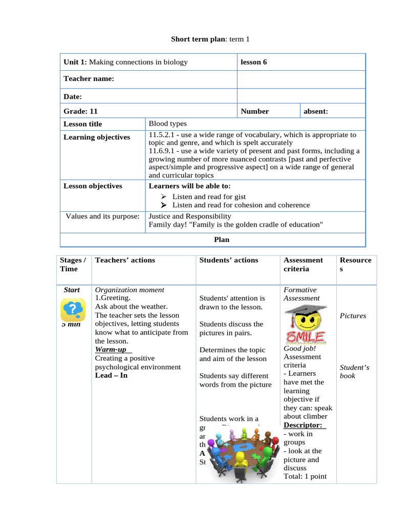 Grade 11 Lesson 6 | PDF