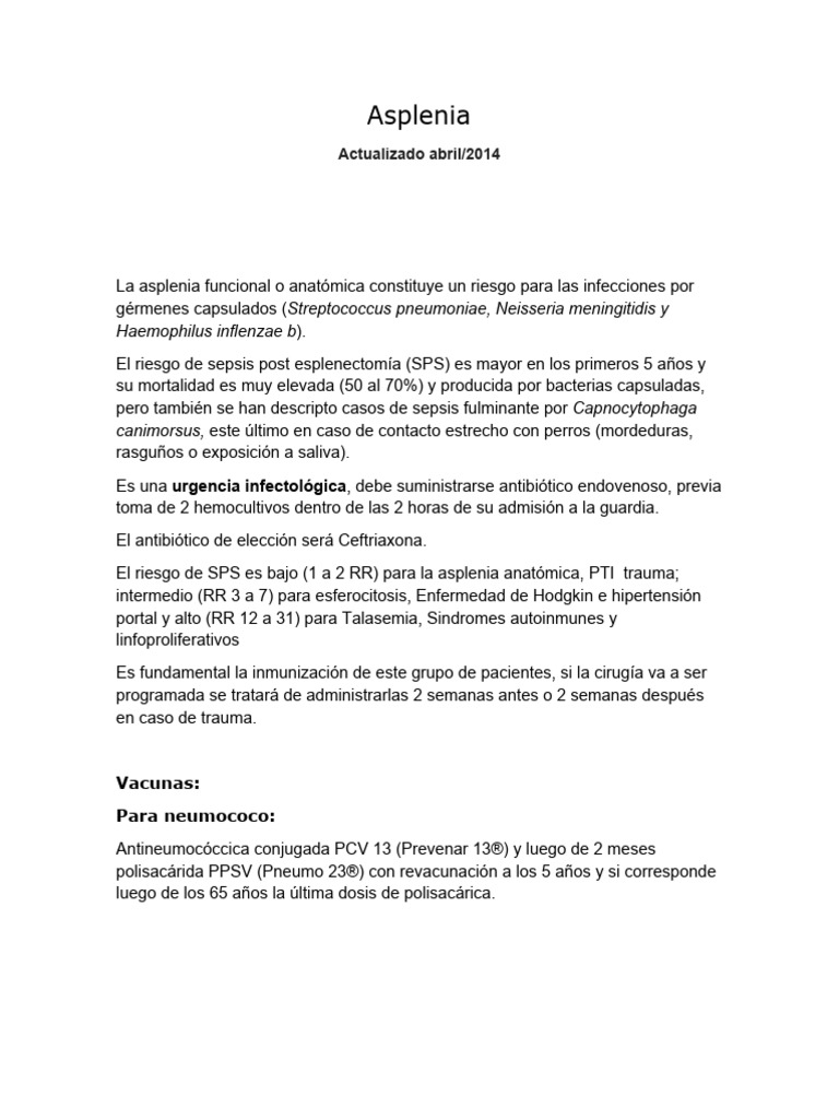 109 Asplenia | PDF