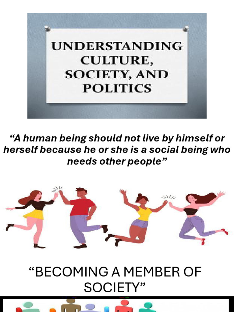 UCSP Ppt6 Socialization SC 2 | PDF