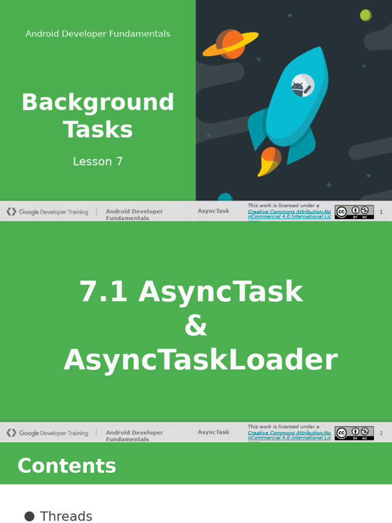 7.1 AsyncTask and AsyncTaskLoader | PDF