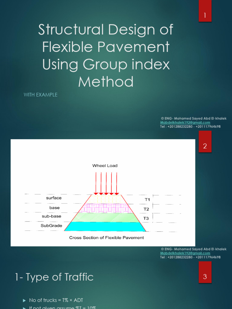 Using Group index Method for Structural Design of Flexible Pavement | PDF