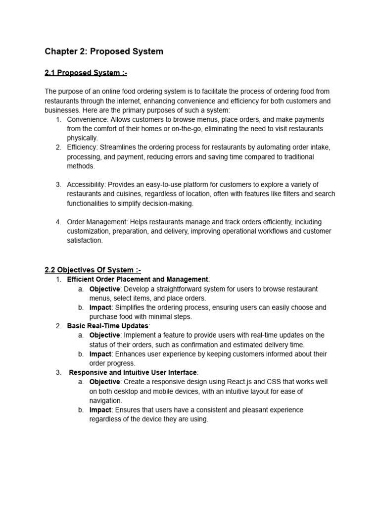 Chapter 2 - Proposed System | PDF