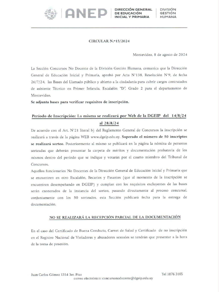 Circular15 24 DGH | PDF