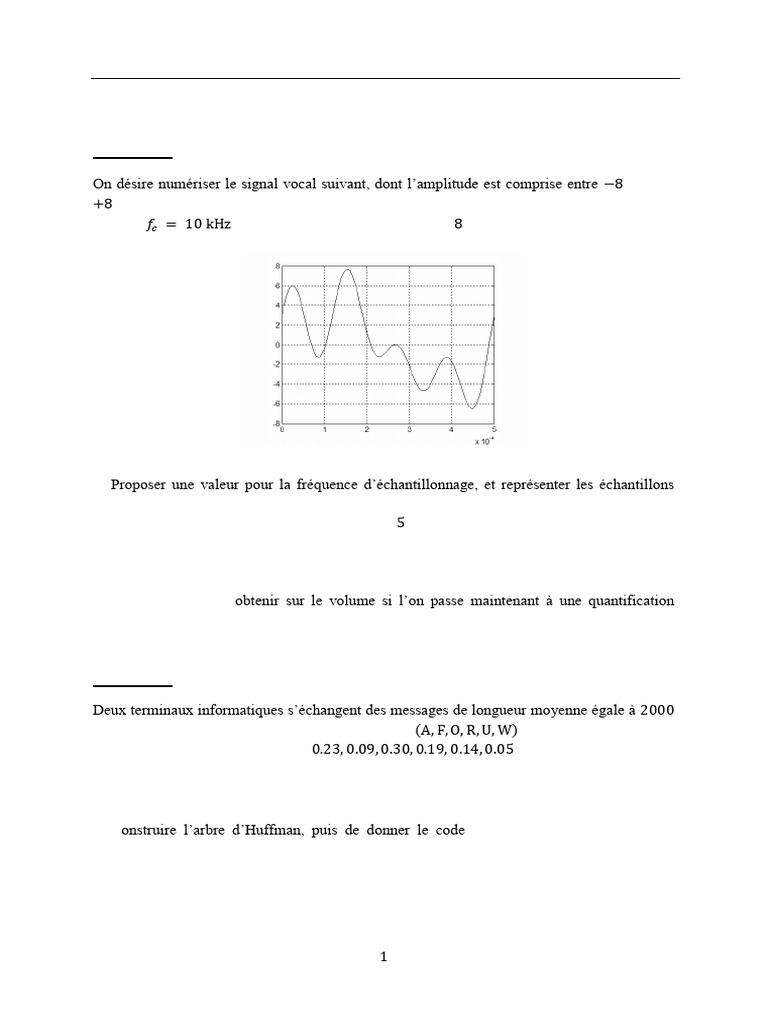 Série de TD1 - VoIP | PDF