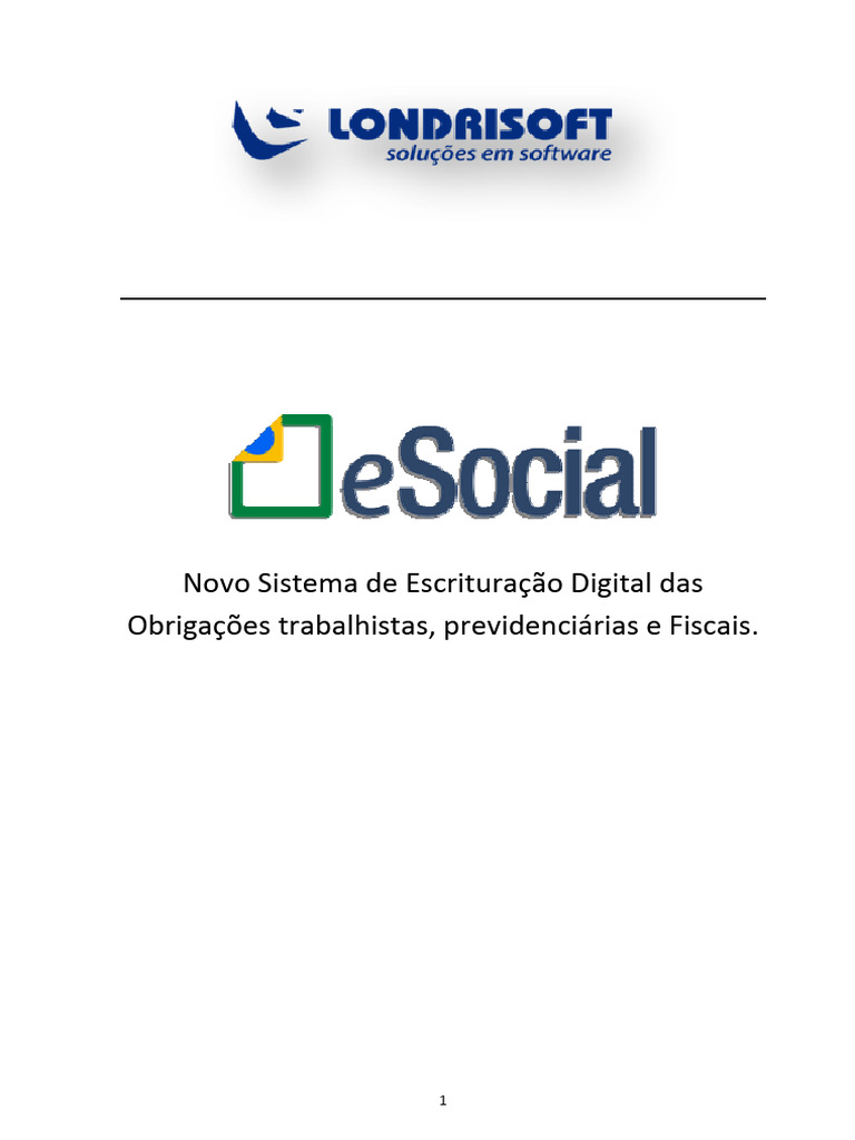 Apostila Esocial | PDF