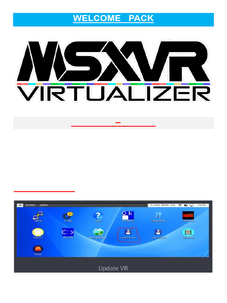 Manual de MSX-VR para Dummies | PDF
