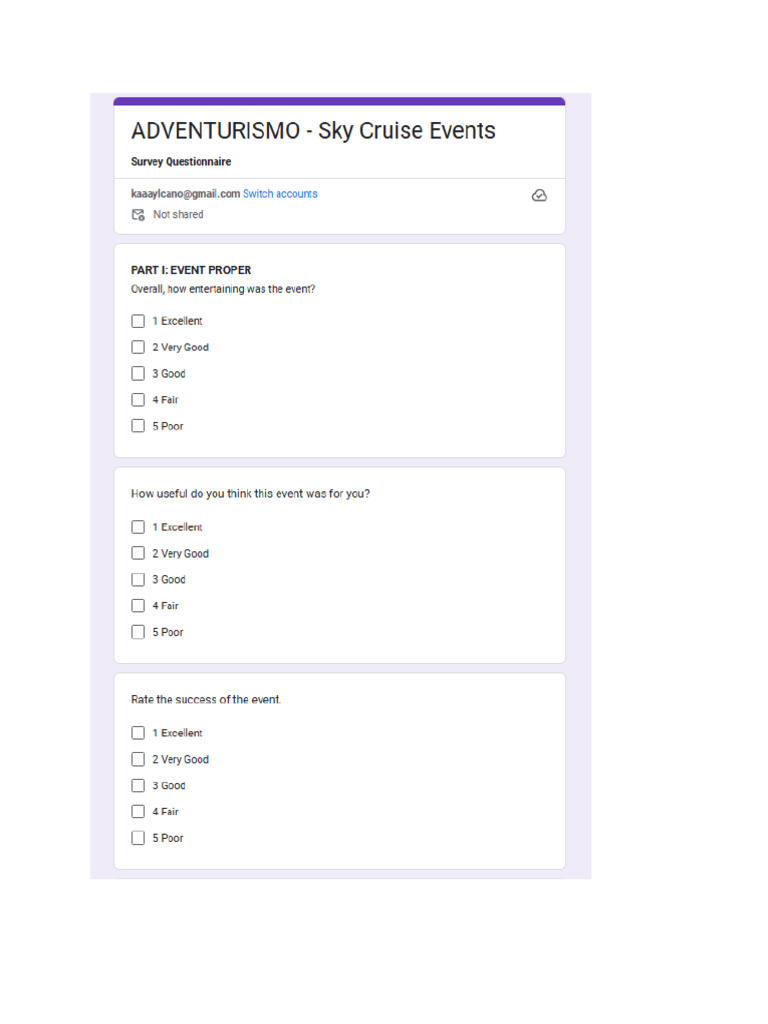 e Survey Adventurismo | PDF