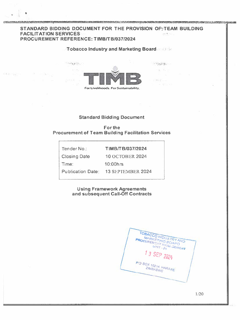Team Building Framework SBD | PDF