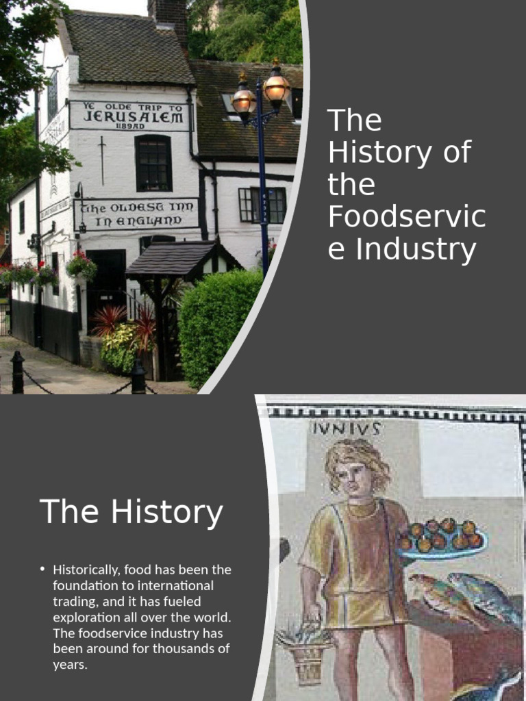 The History of The Foodservic e Industry | PDF