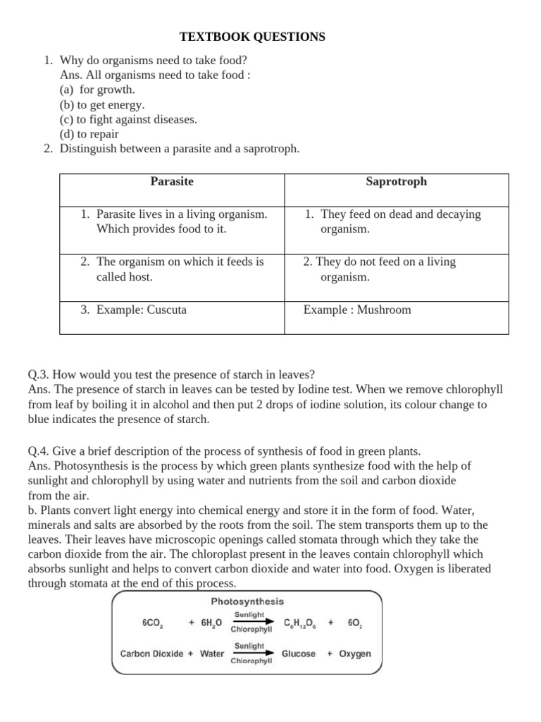 Ch. 1 Textbook QUES ANS. | PDF