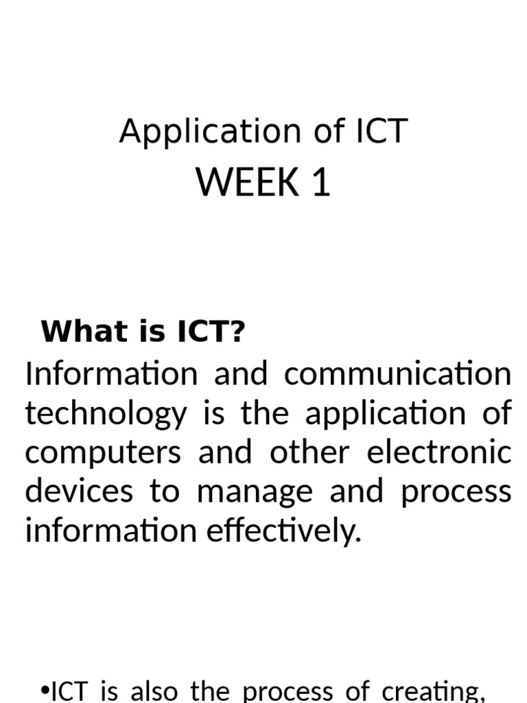 Application Of Ict Ss3 Pdf
