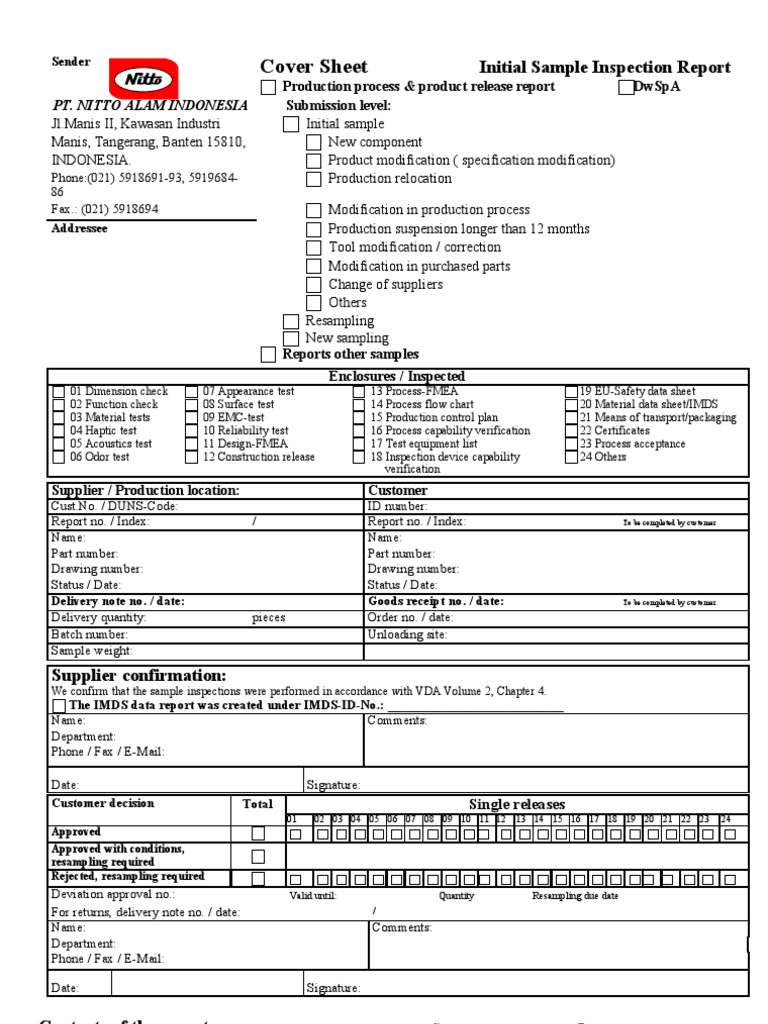 Isir | Verification And Validation | Fax