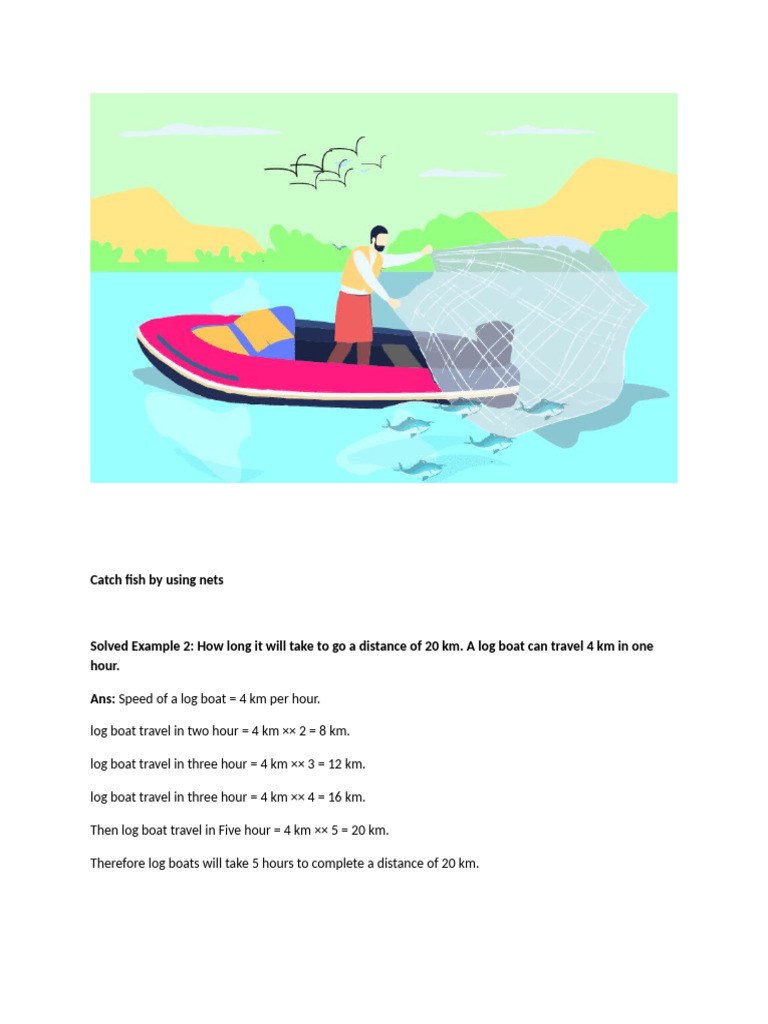 Catch fish by using nets | PDF