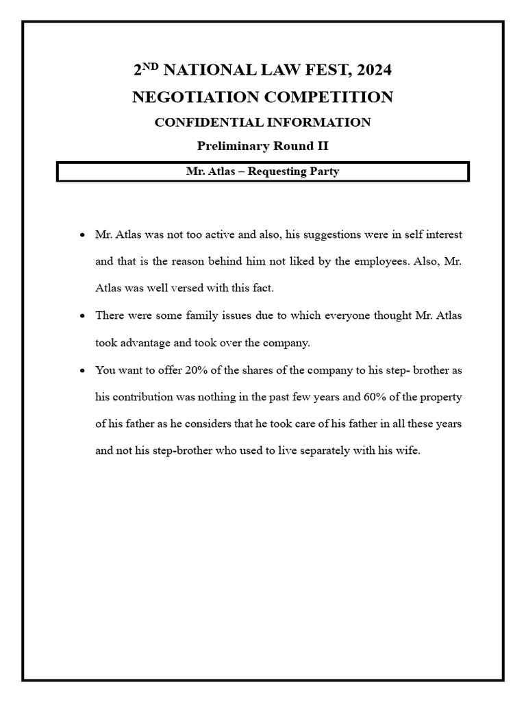 Ci Pre 2 Req Party (1) | PDF