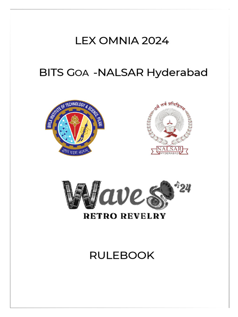 Lex Omnia Rulebook 2024 | PDF