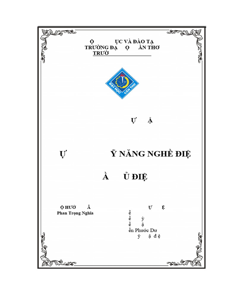 BC TT TỦ ĐIỆN | PDF