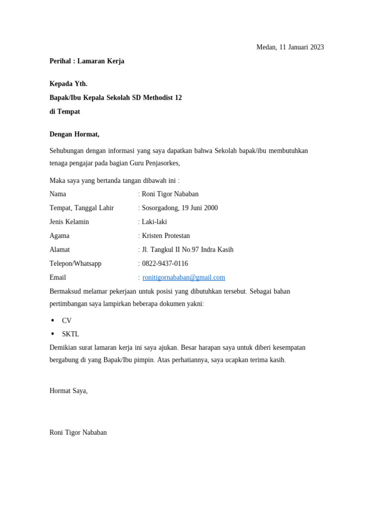 App Letter Roni | PDF