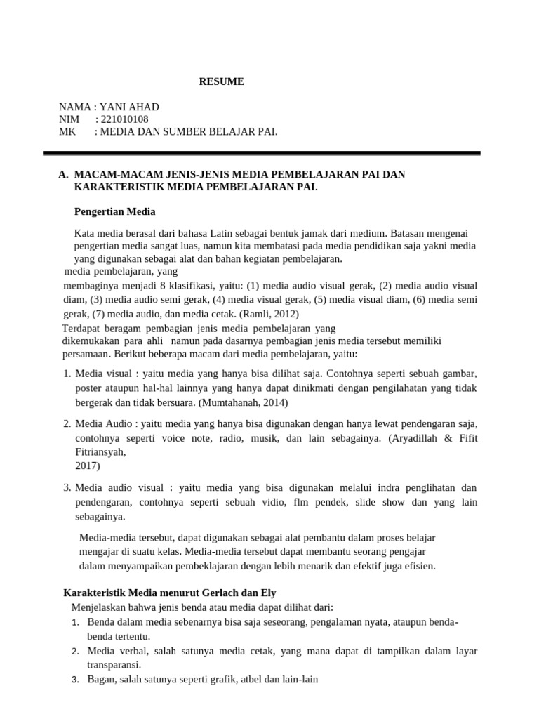 RESUME1 | PDF