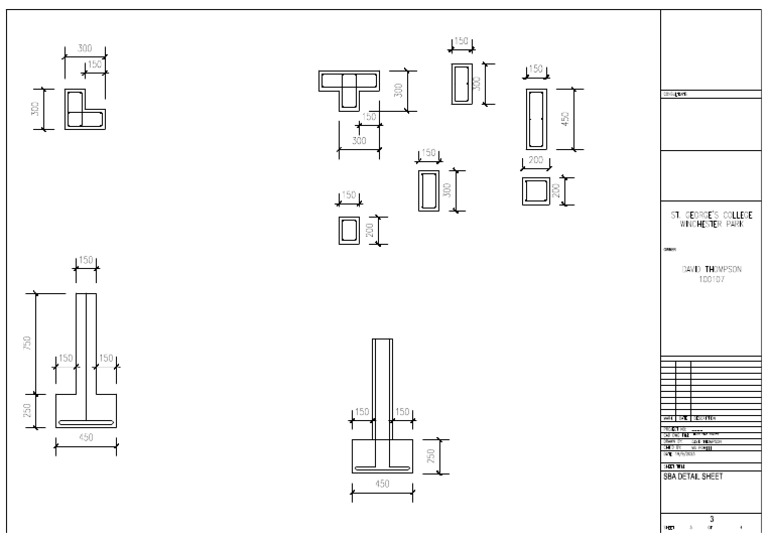 Detail Sheet Sba-layout2-Iso A1 (594 X 841) | PDF