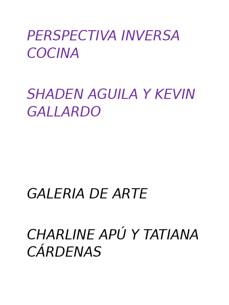 Perspectiva Inversa Cocina Shaden Aguila Y Kevin Gallardo: Galeria de ...