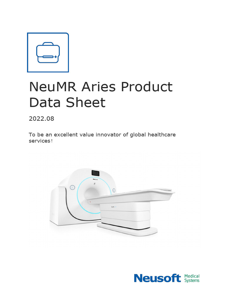 NeuMR Aries Product Data Sheet | PDF