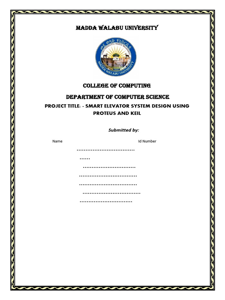 Smart Elevator System Project | PDF | Embedded System | Elevator