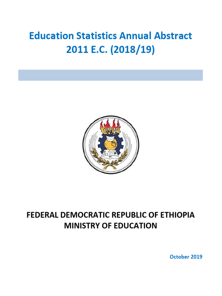 MoE 16 ESAA 2011 E.C. (2018-2019 G.C) | PDF