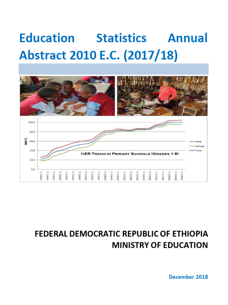 MoE 15 ESAA 2010 E.C (2017-2018) G.C | PDF