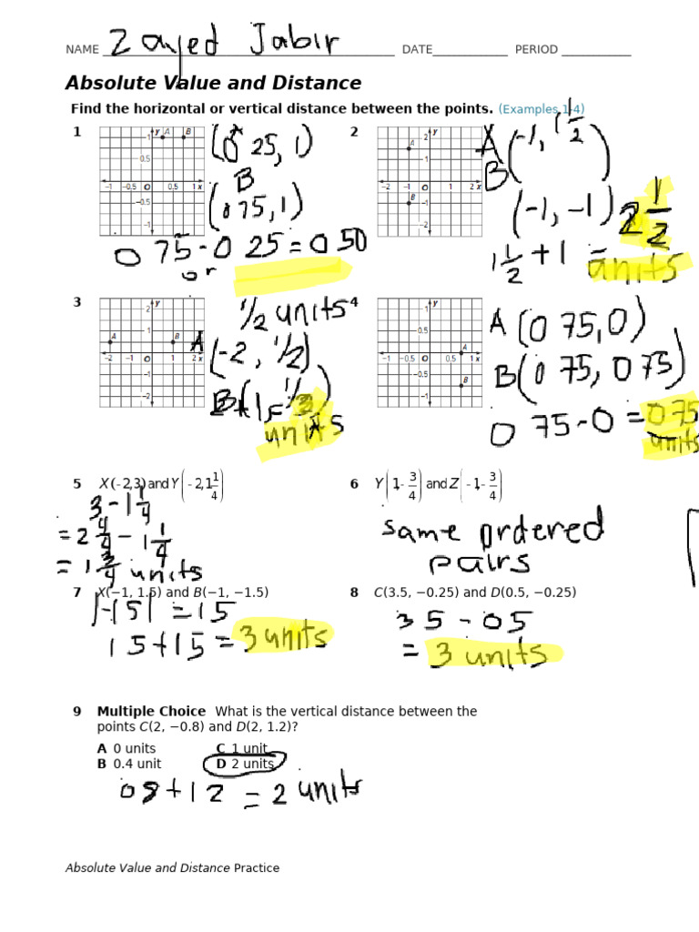 Lesson 4.7 Practice | PDF
