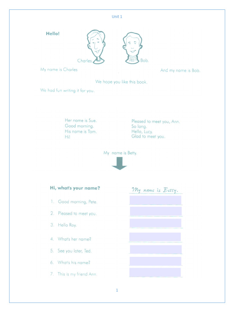 Beginner English Greetings | PDF