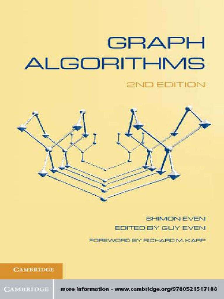 Graph Algorithms - Even, Shimon - 5374 | PDF