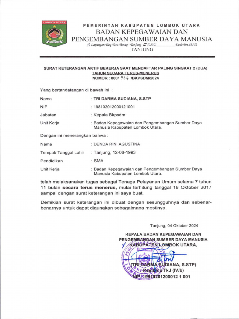 Suker Aktif Bekerja - Rini | PDF