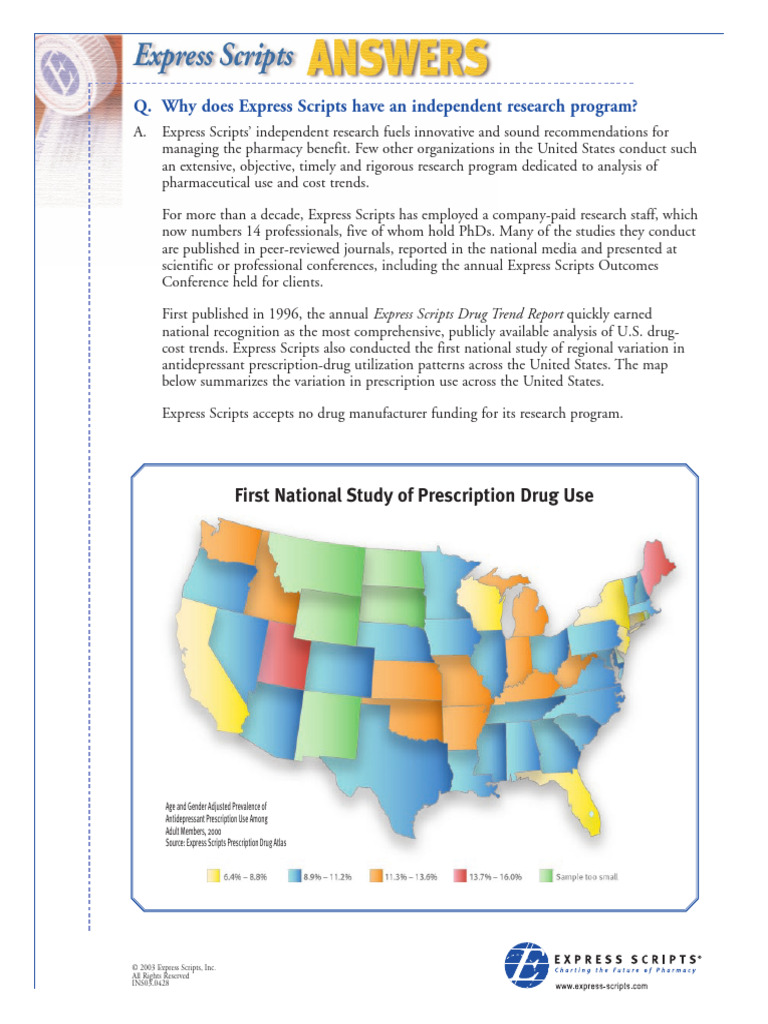 Why Does Express Scripts Have | PDF