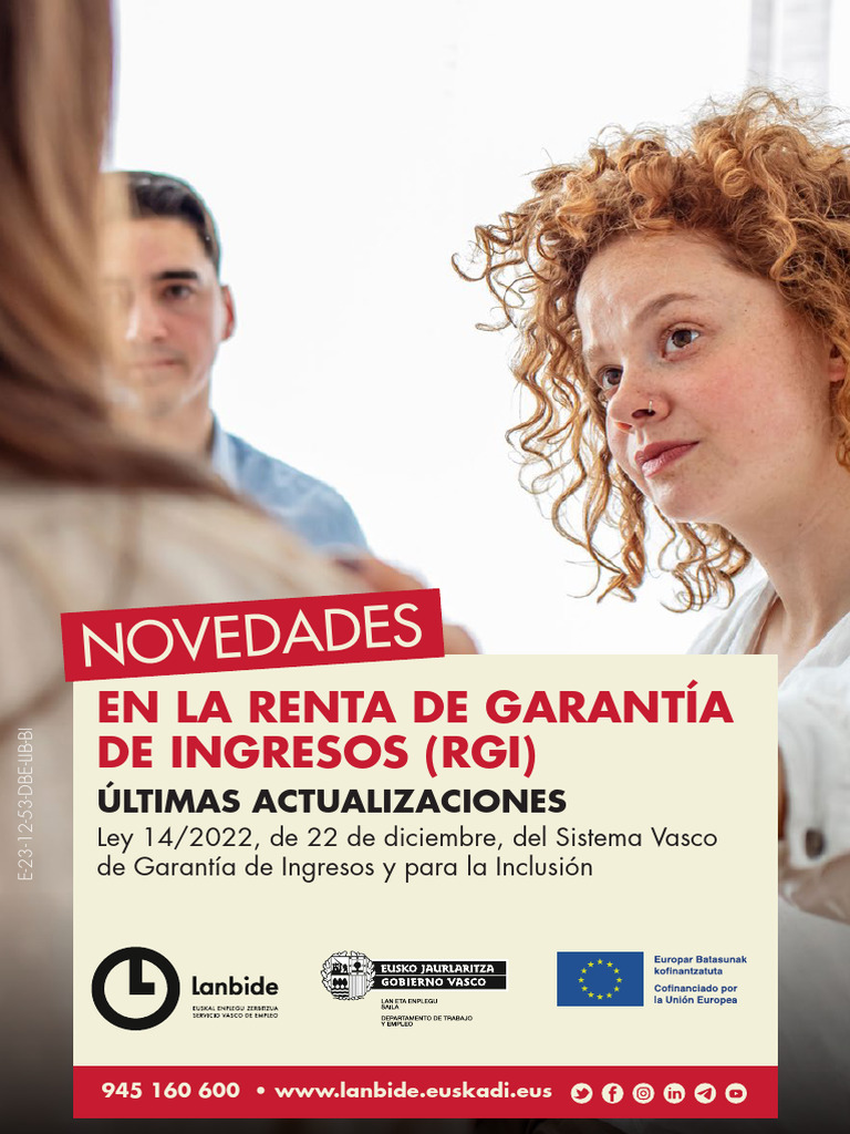 Folleto Lanbide Rgi Cas | PDF