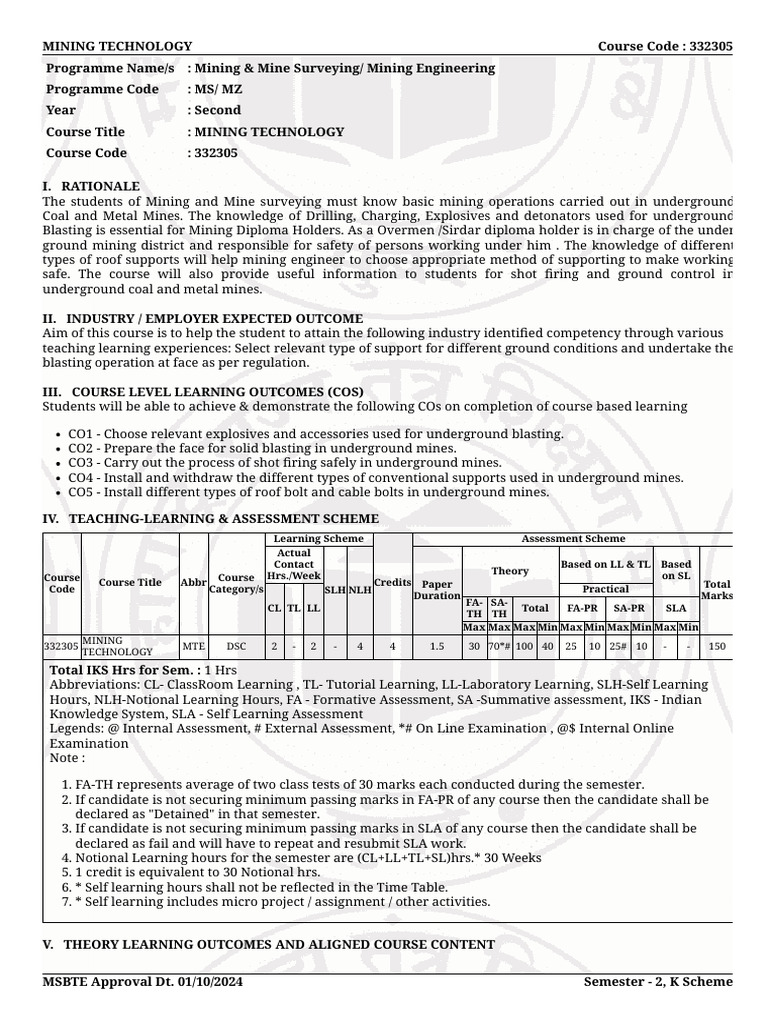 Mining Technology | PDF